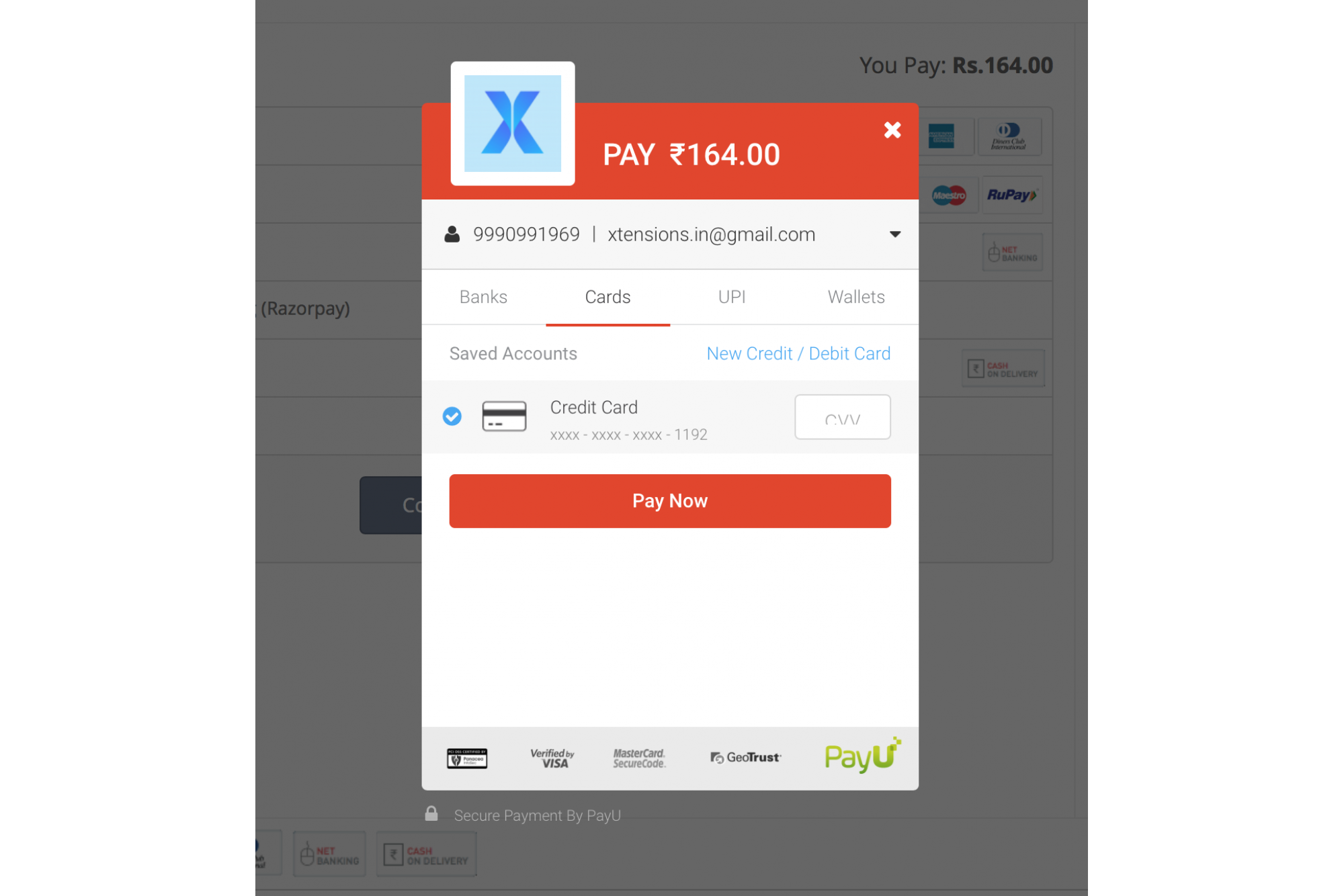 Payumoney Bolt Payment Gateway