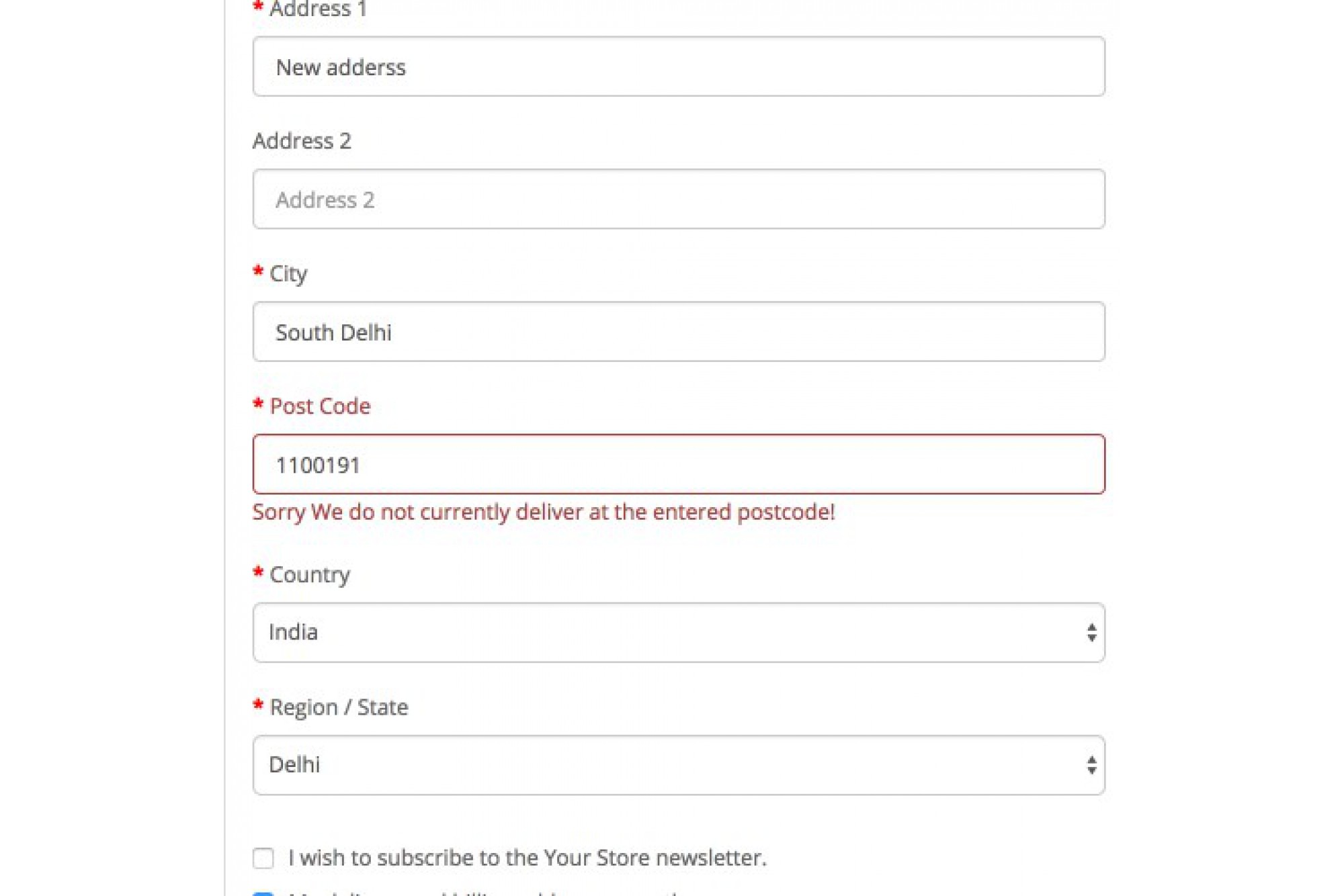 Best Postcode - Pincode Manager for opencart - xtensions.in