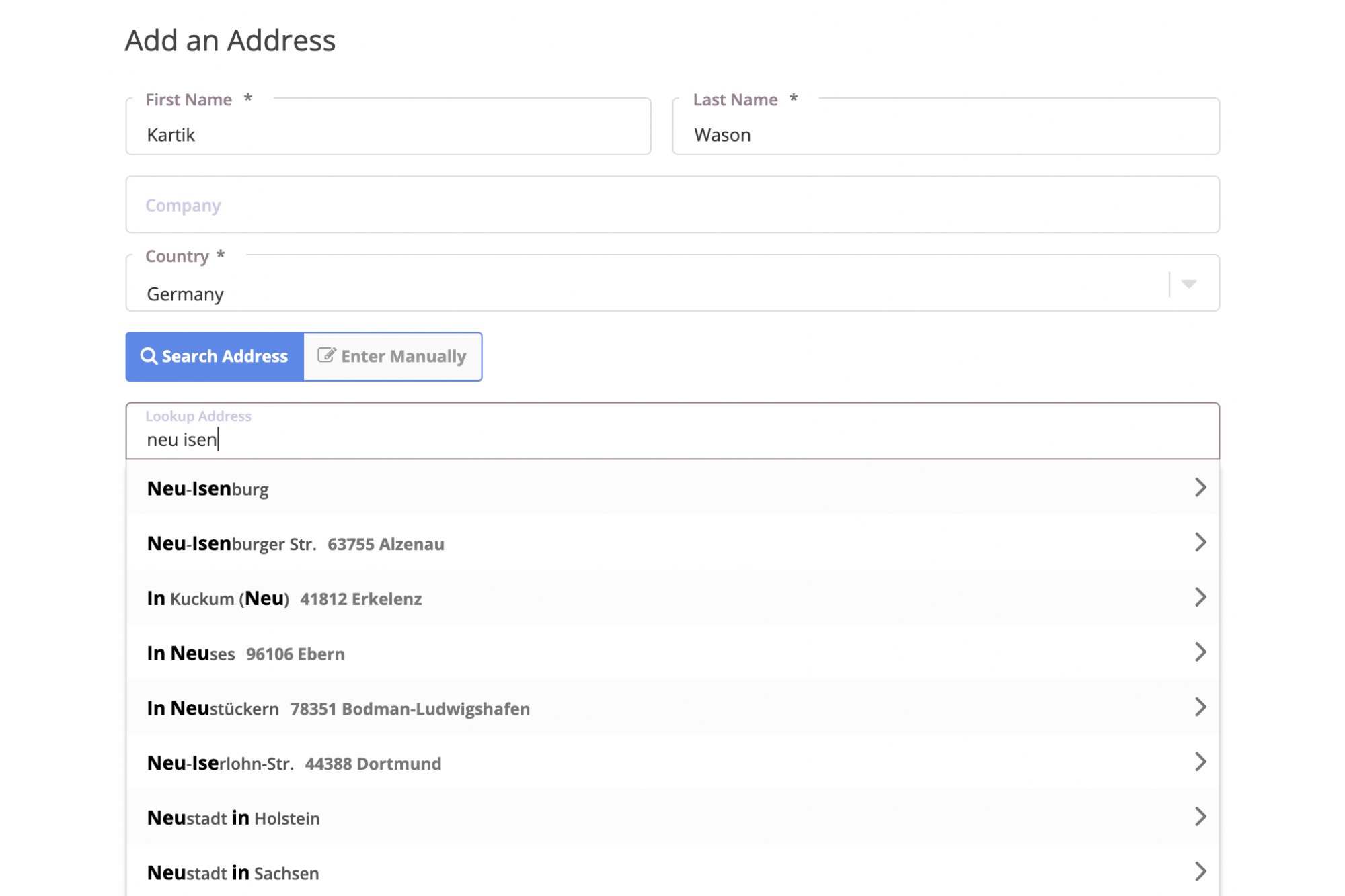 Postcode.nl EU Address Autocomplete For Netherlands, Germany, Belgium ...